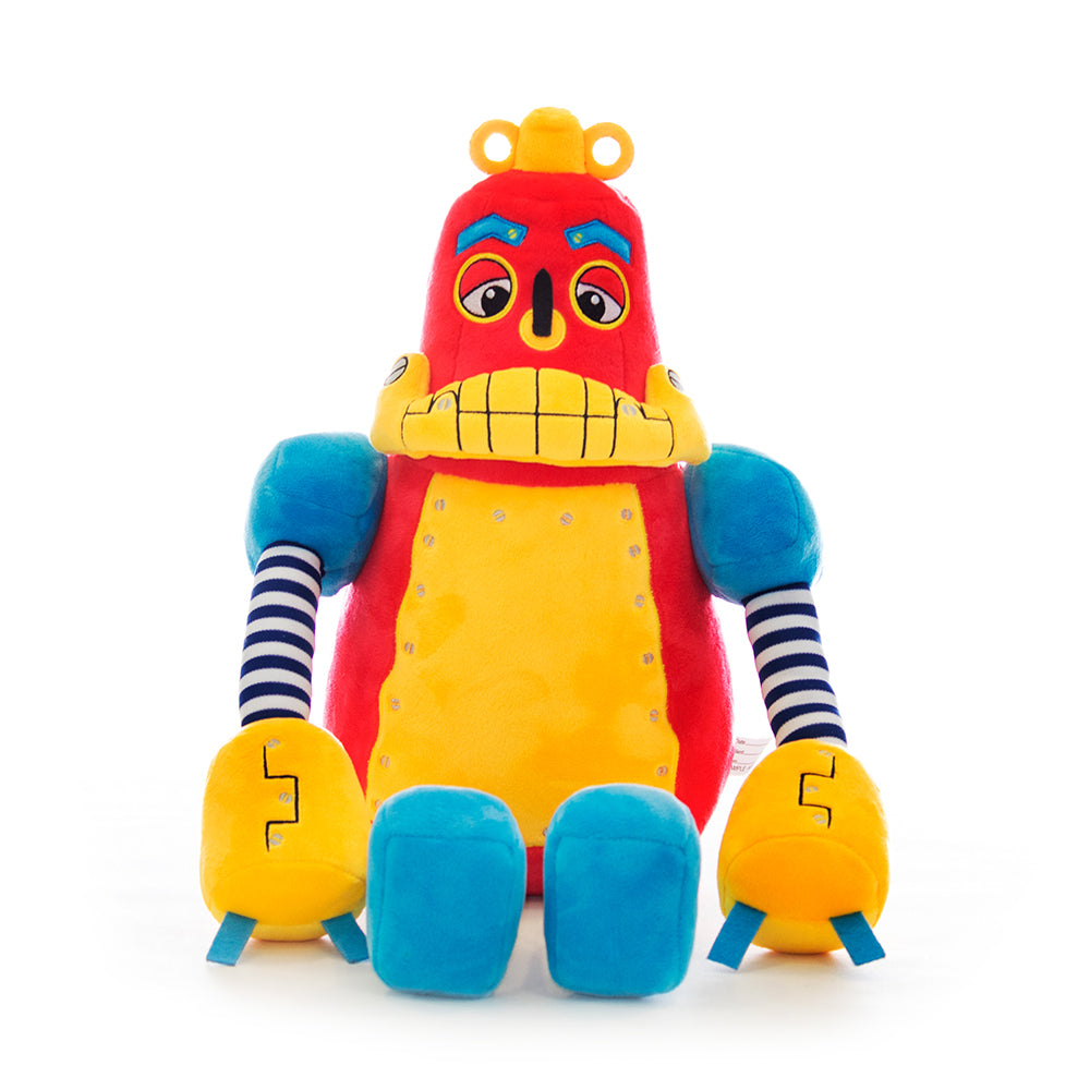 Robot Cubby with personalised embroidery – The Logo Lady